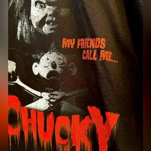 Chucky | Shirts | Chucky T Shirt Size Large Mens My Friends Call Me ...
